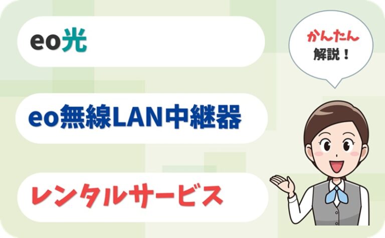 eo無線LAN中継機レンタルサービスはおすすめ？ | eo光のオプション | eo光のキャンペーン比較